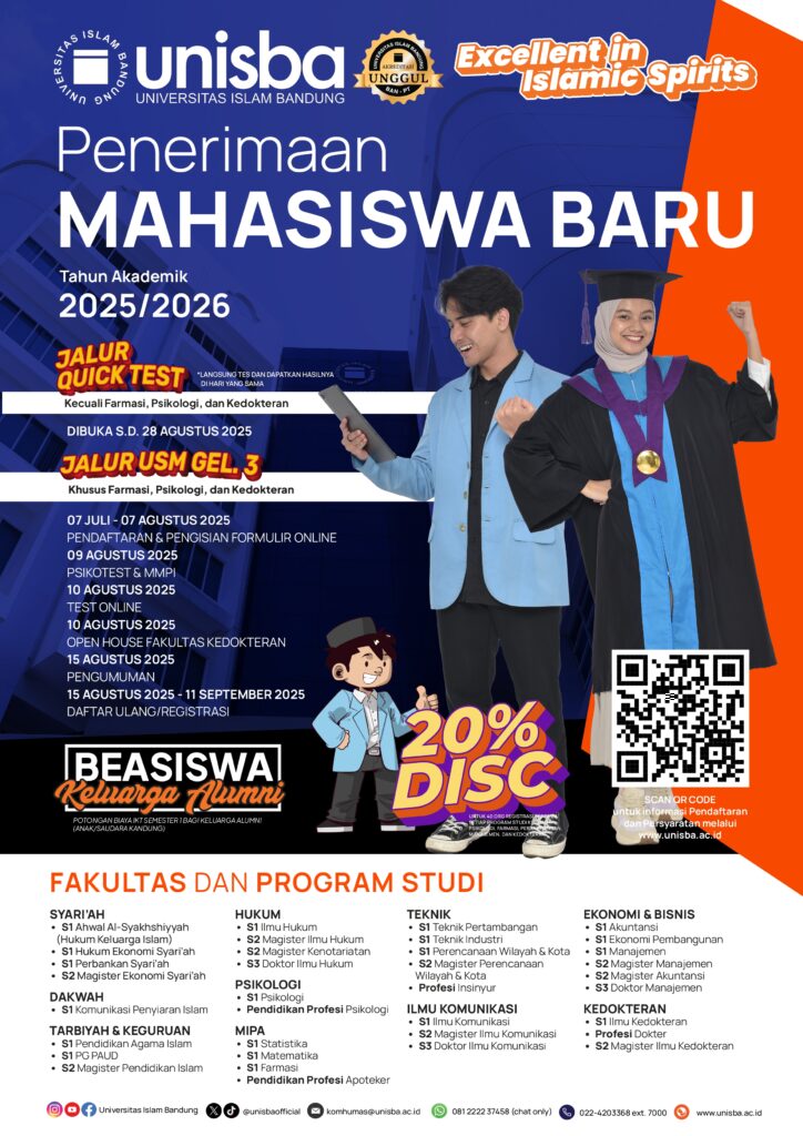 Brosur – admission-unisba